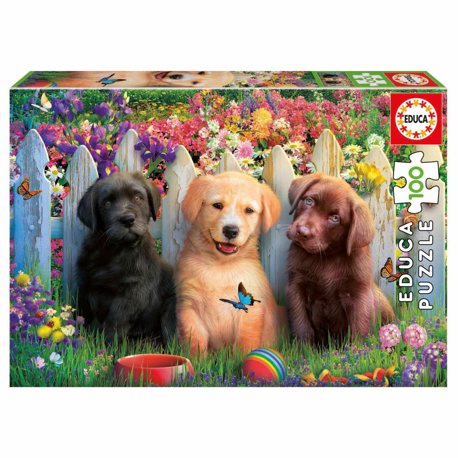 Educa Posing Puppies Jigsaw Puzzles - Walmart.com
