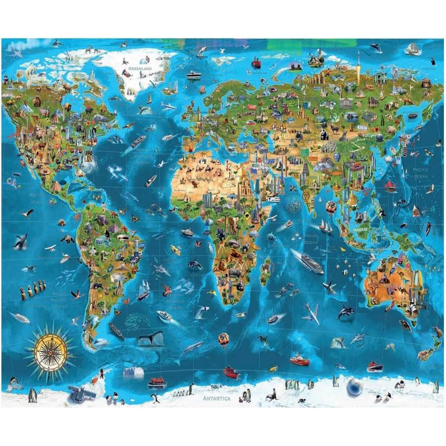 Educa Wonders of the World, 12000 Pieces Jigsaw Puzzle - Walmart.com