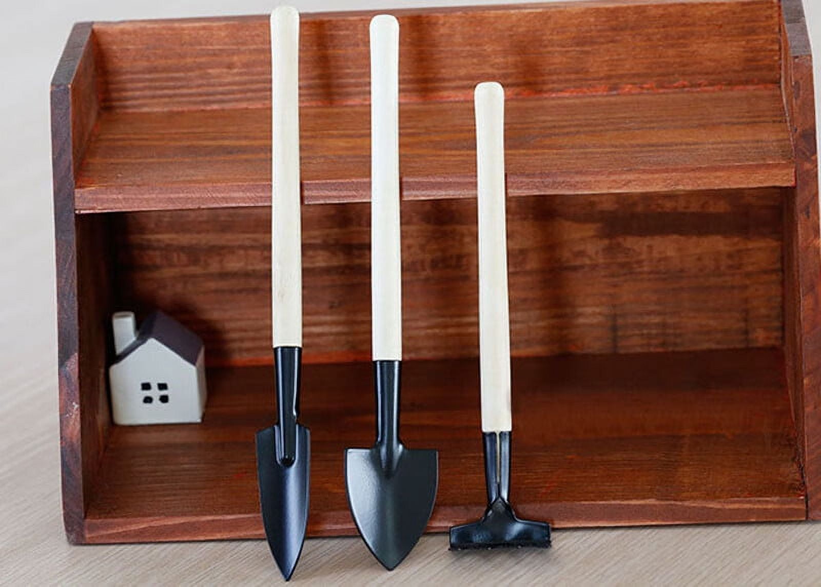 Education 1Set Mini Small Shovel Rake Wood Handle Metal Head Kids Tool ...