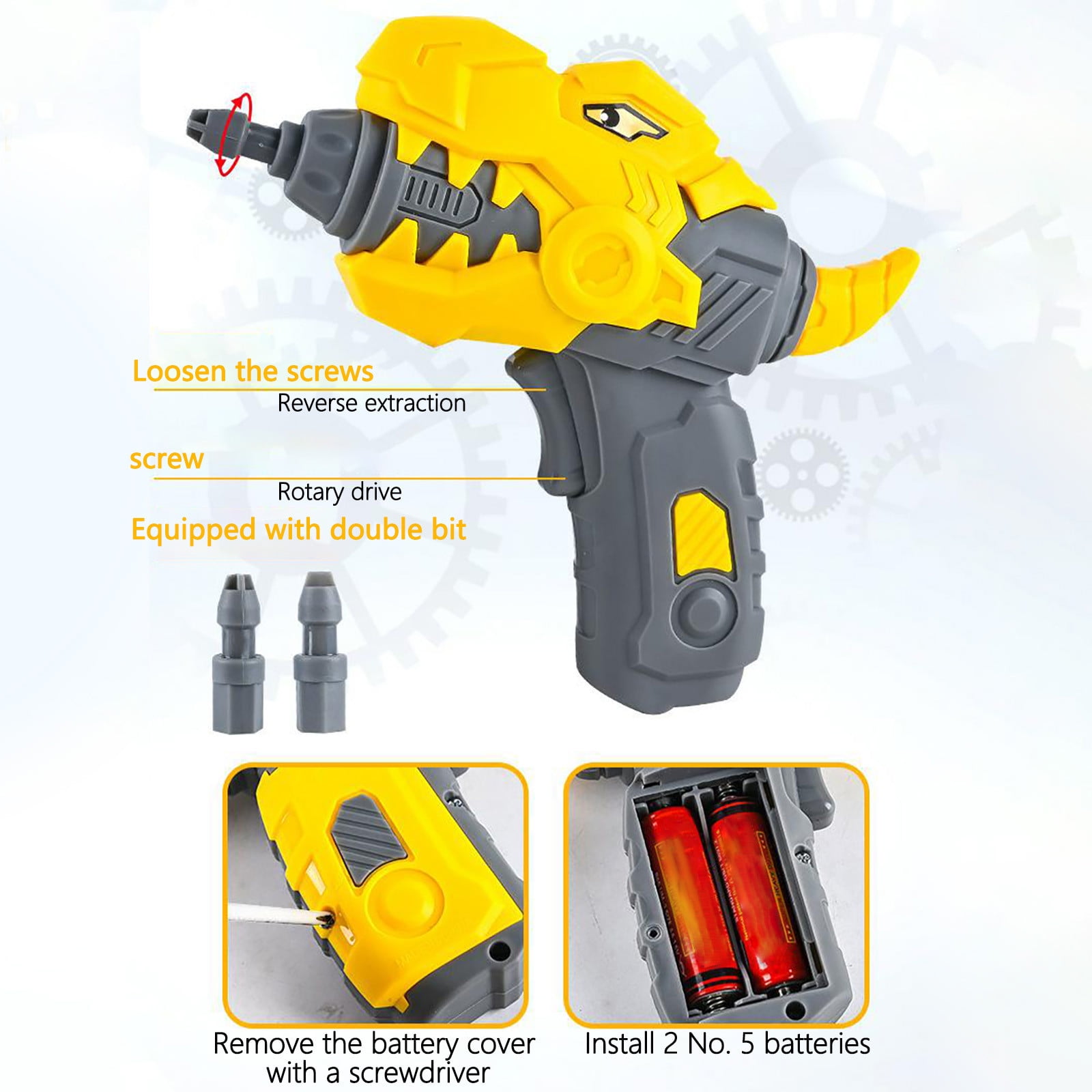 Education Deformation Robot Dinosaur Assembly Disassembly Mechanical ...