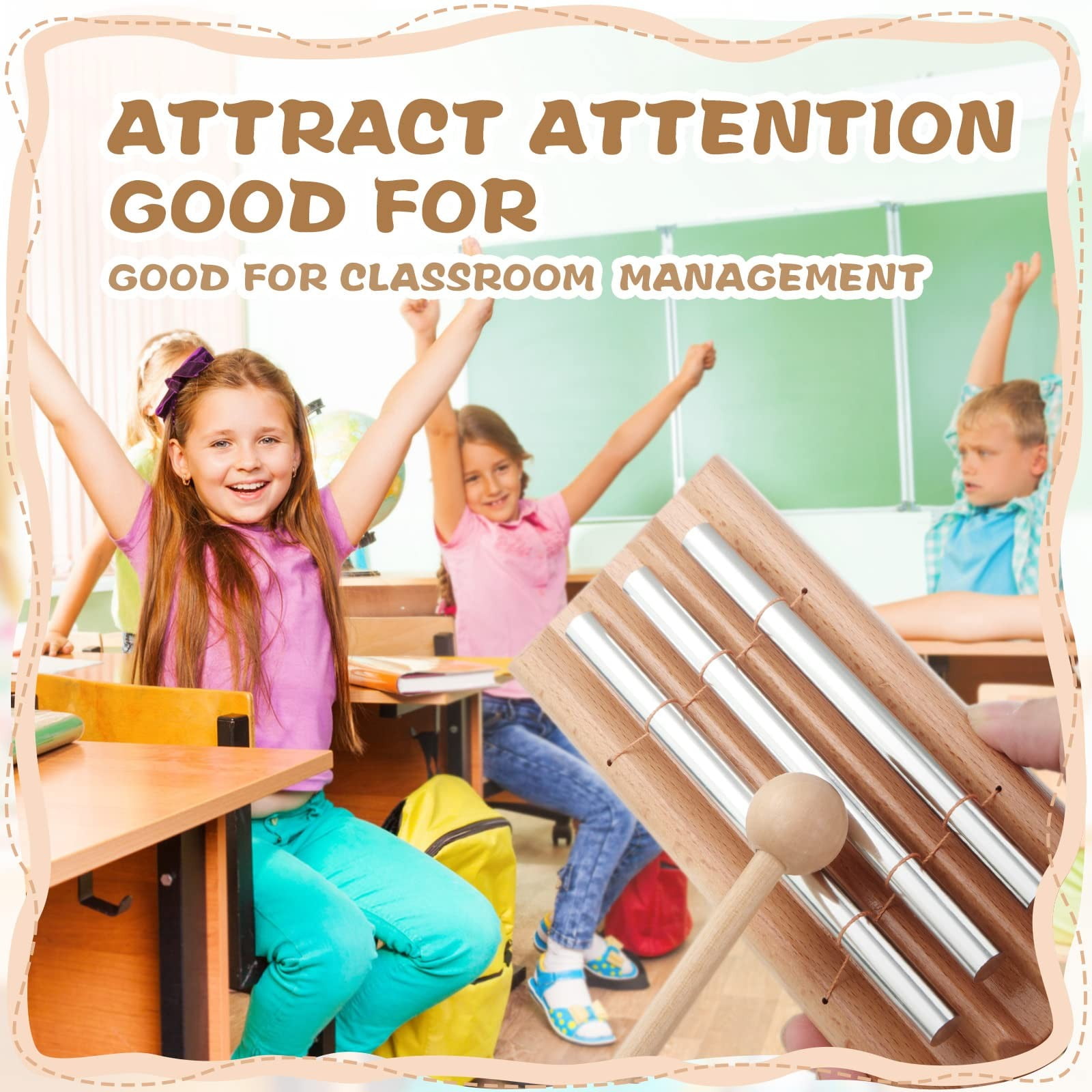 Education Hand Chimes for Classroom Meditation Tools Chimes Instrument ...