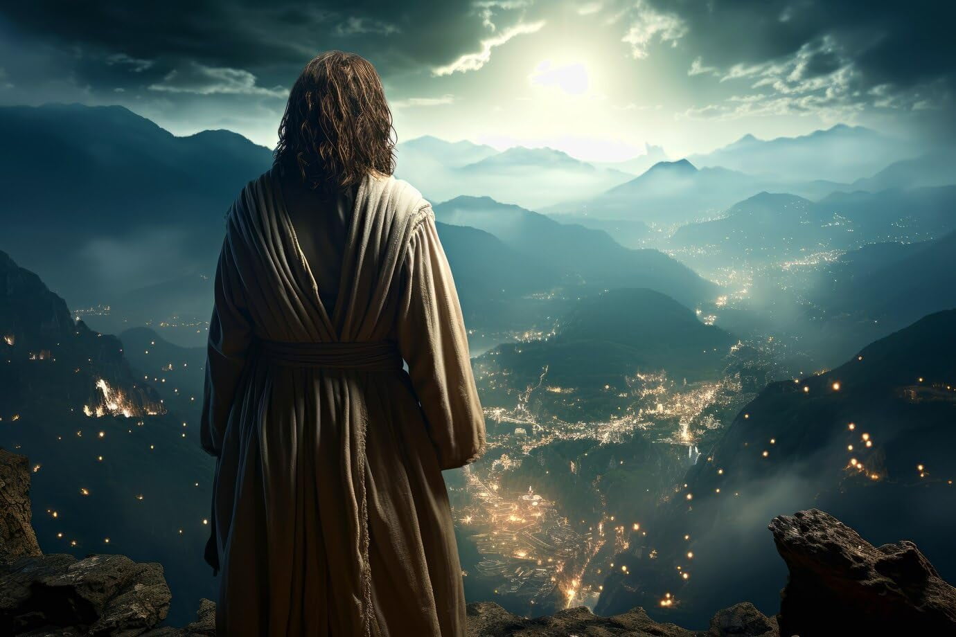 Education Intellectual Toy Puzzle 500 Pieces Jesus Christ God from Fear ...