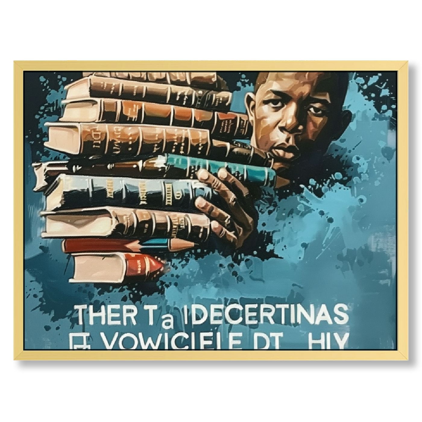 Education Is The Most Powerful Weapon Poster - Print - Educational ...