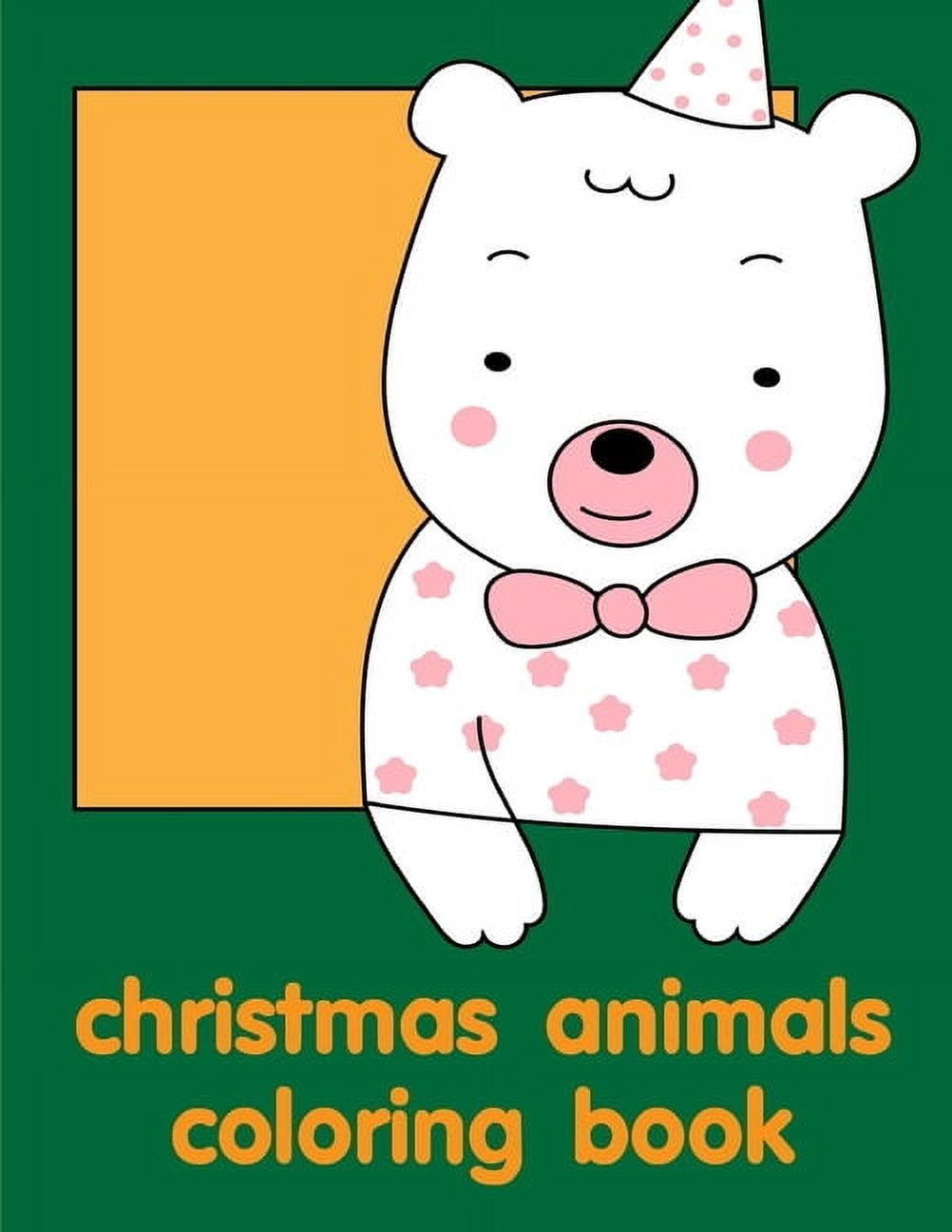 Education Kids: christmas animals coloring book : Adorable Animal ...
