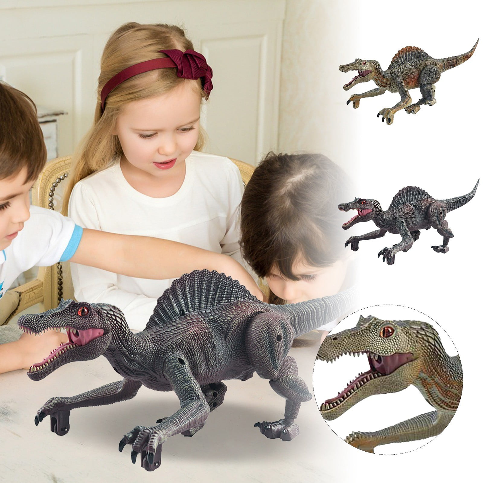 Education Light Sensing Remote Control Acanthosaurus Five Channel ...