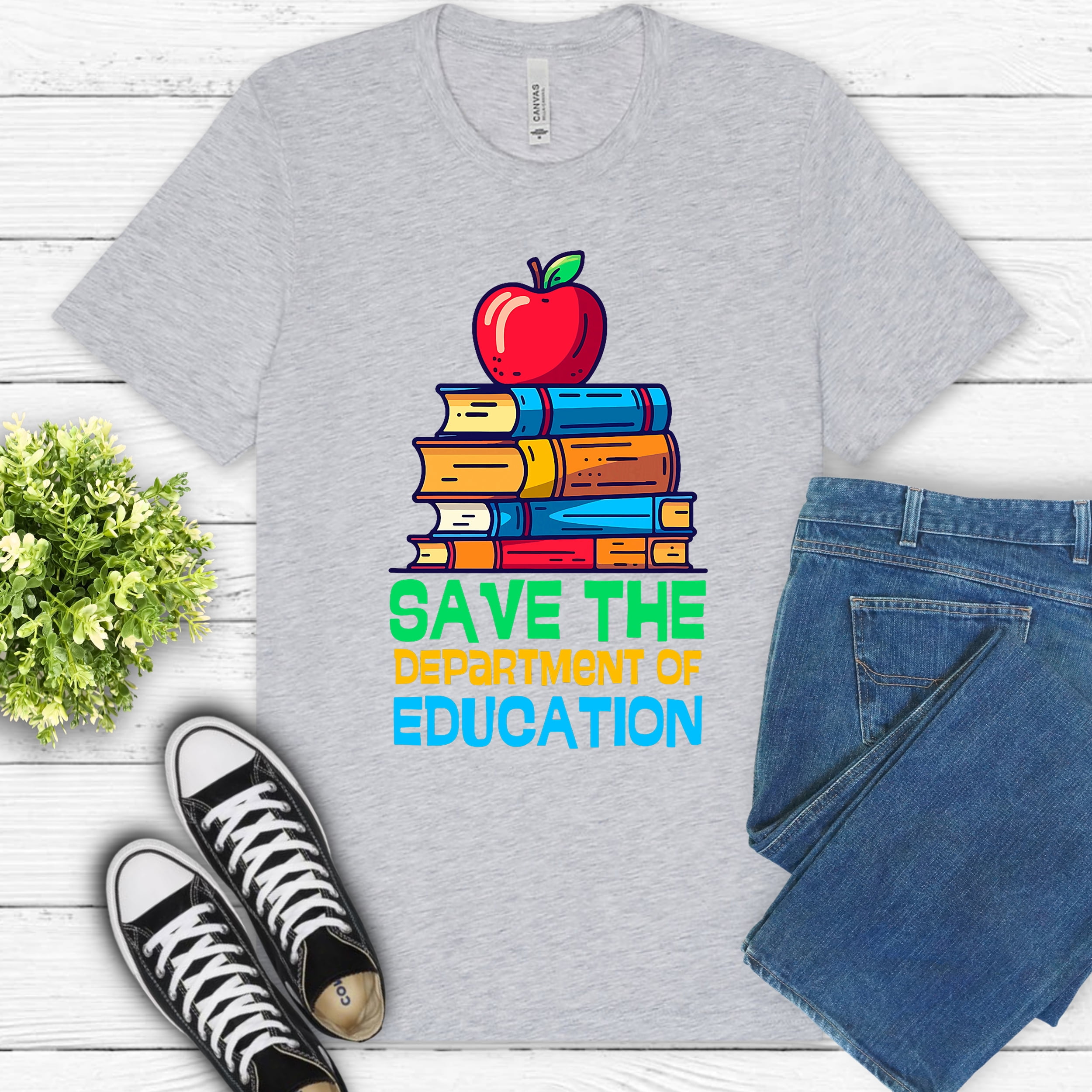 Education Matters Teacher T-Shirt – Save Public Schools Shirt for Women ...