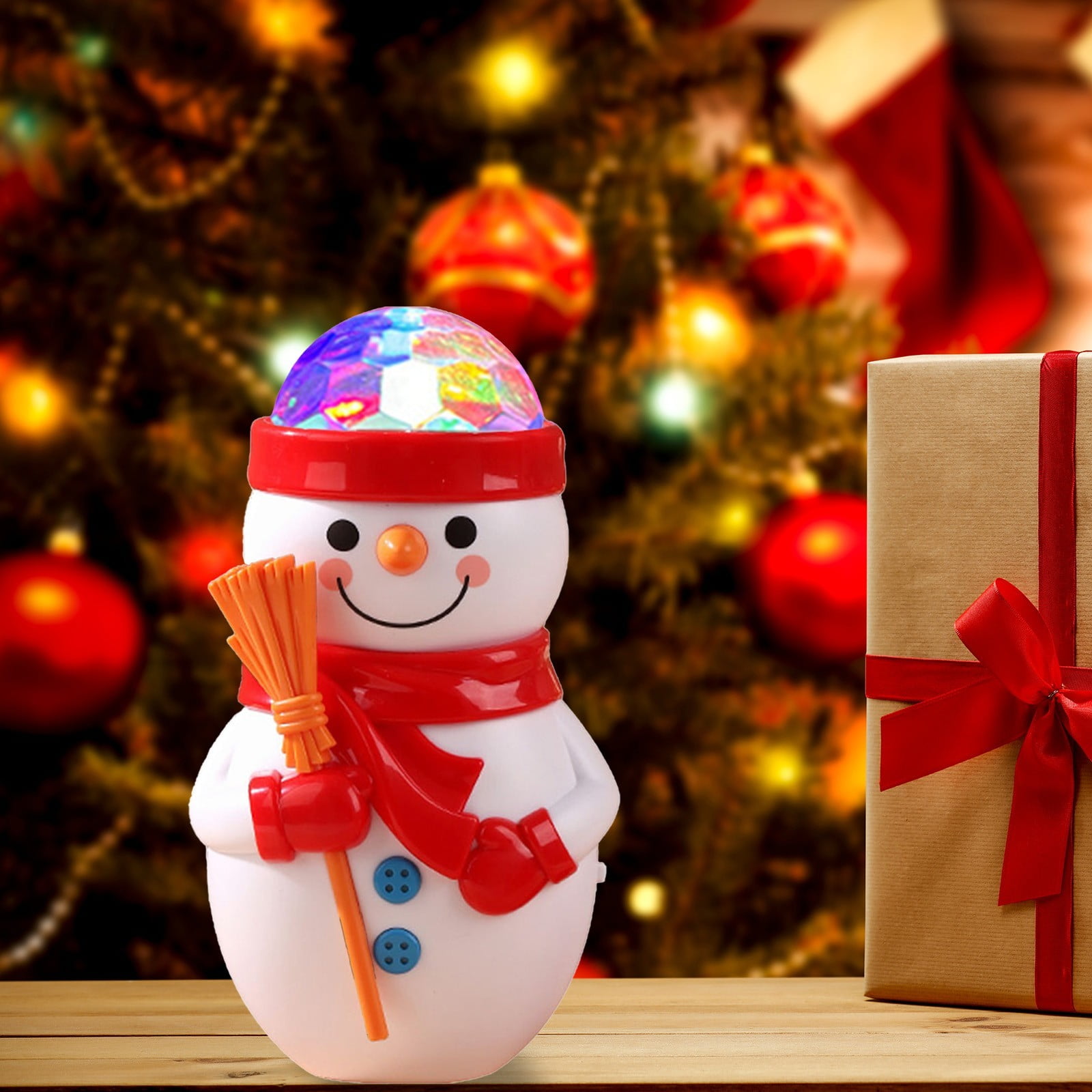 Education Toys, Flash Bar Santa Claus Nightlight Colorful Cool Lights ...