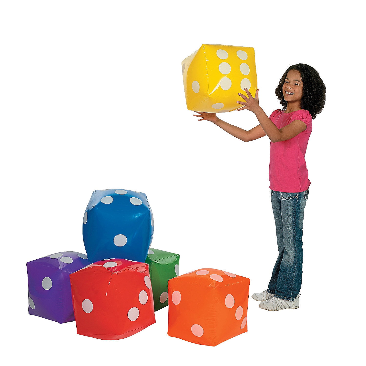 Educational 6 Piece inflatable Dice Set offered by Fun Express ...