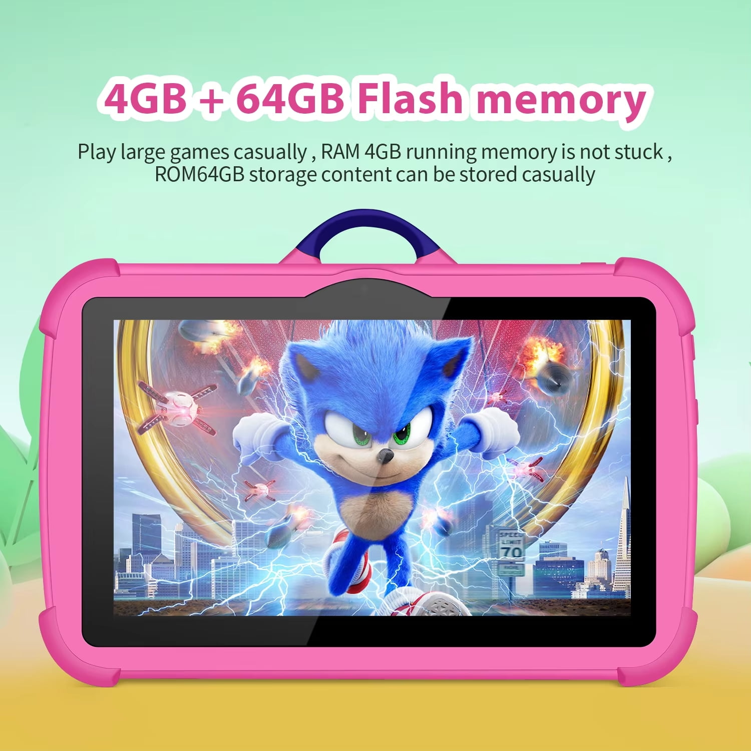 Educational 7-inch Mini Children‘s Tablet with 4GB RAM and 64GB ROM ...