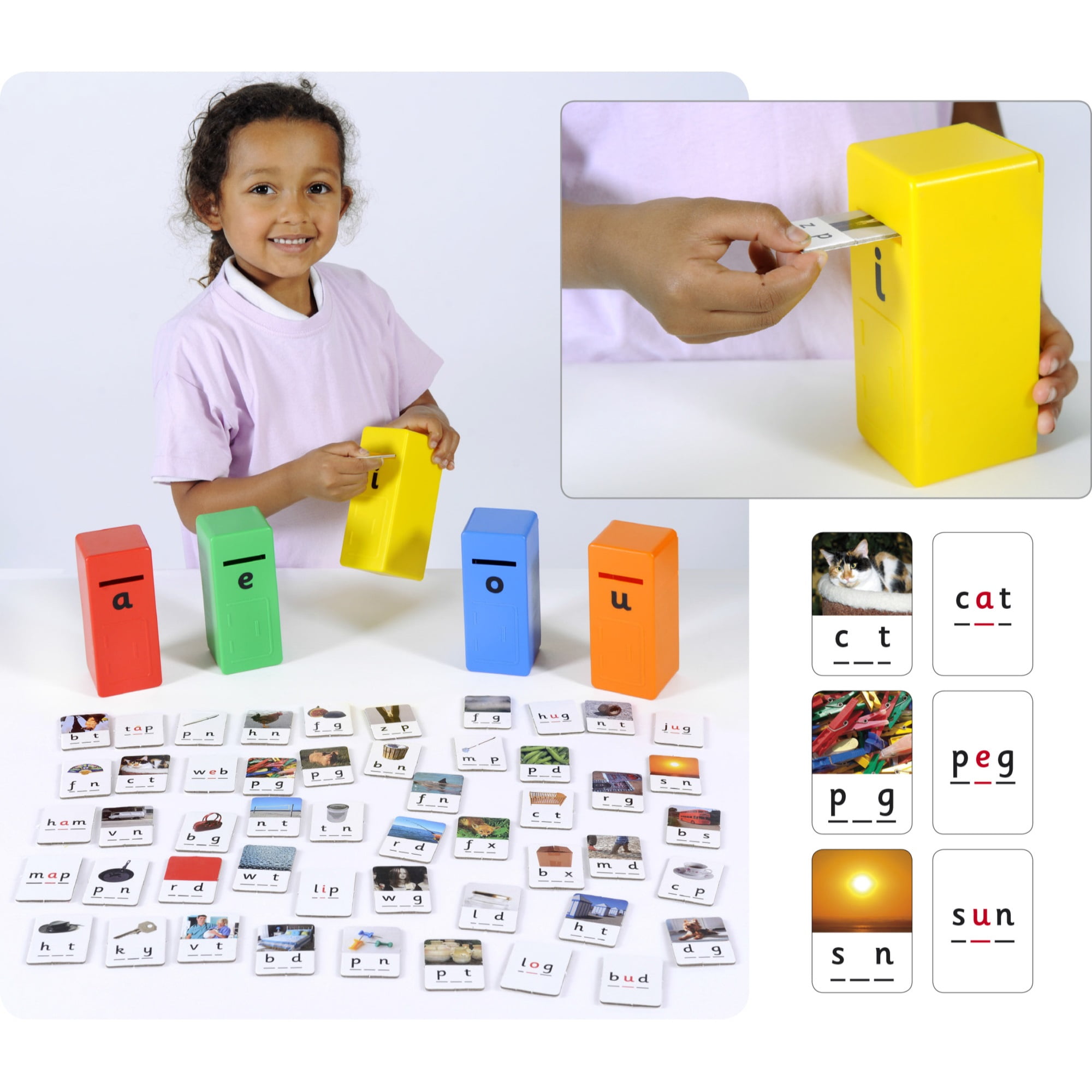 Educational Advantage CVC Posting Game - Walmart.com