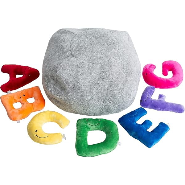 Educational Alphabet Toys - 26 Piece Rainbow Colors Set, Large 11 ...