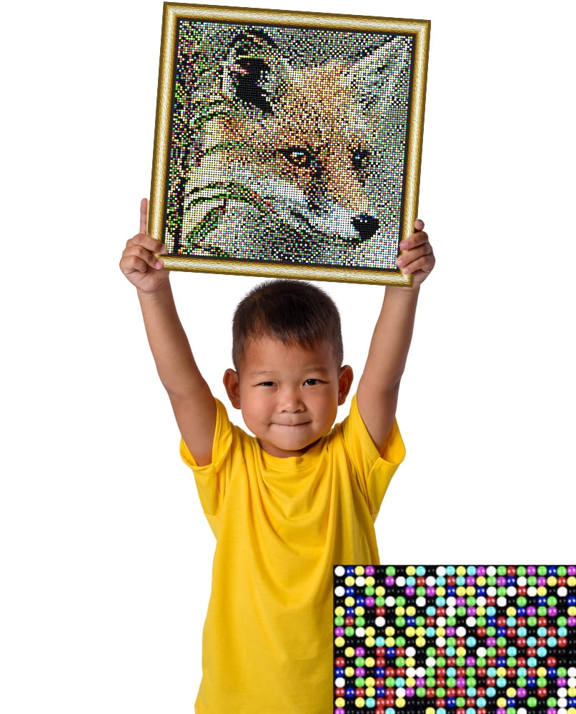 Educational Animal Digital Curious Fox Puzzle- Color & Shape ...