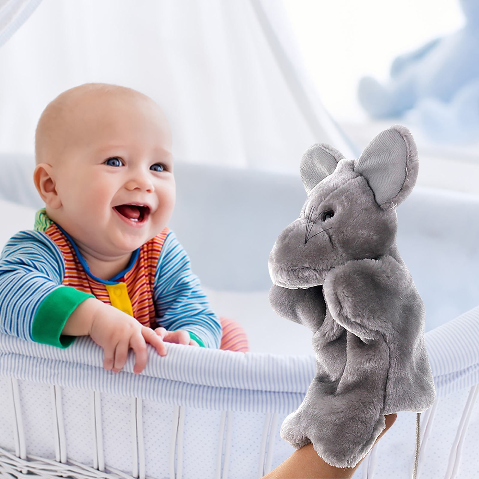 Educational Animal Shape Hand Puppets Toy for Kindergarten Early ...