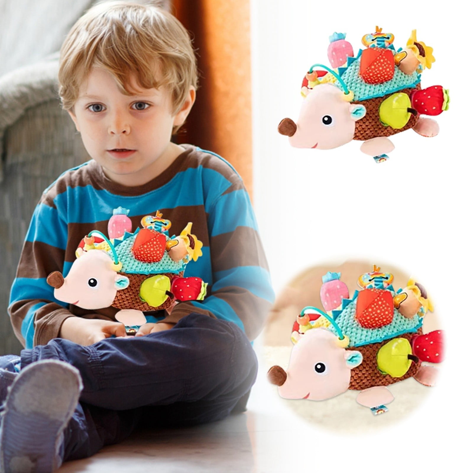 Educational Animal Toy for Babies and Toddlers Soft Chewable Preschool ...