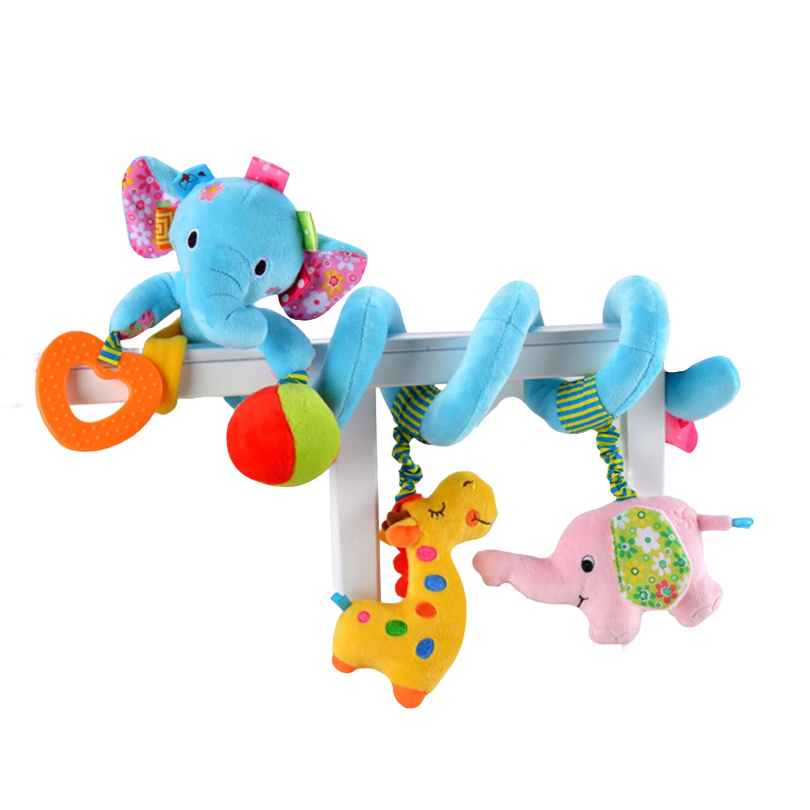 Educational Baby Rattle with Built-in Music Box and Teether – Crib Ring ...