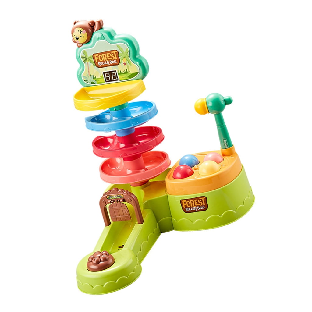 Educational Balls Drop Toy for Baby Learning Development Pounding Ball ...