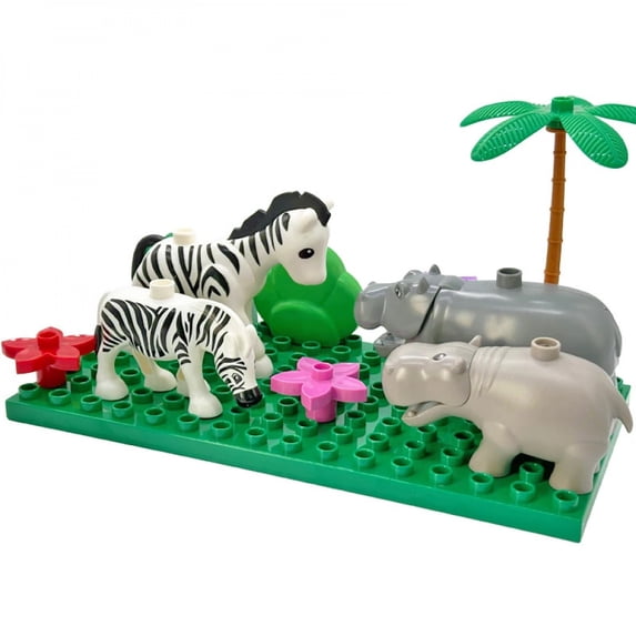 Educational Big Building Blocks Assembled Toys - Animals miniature ...