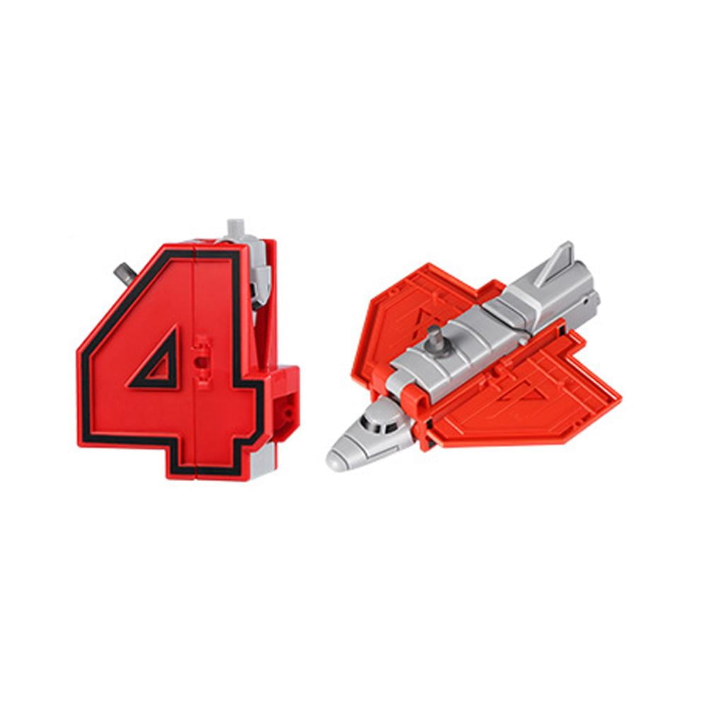 Educational Blocks Action Figure Transformation Number Robot ...