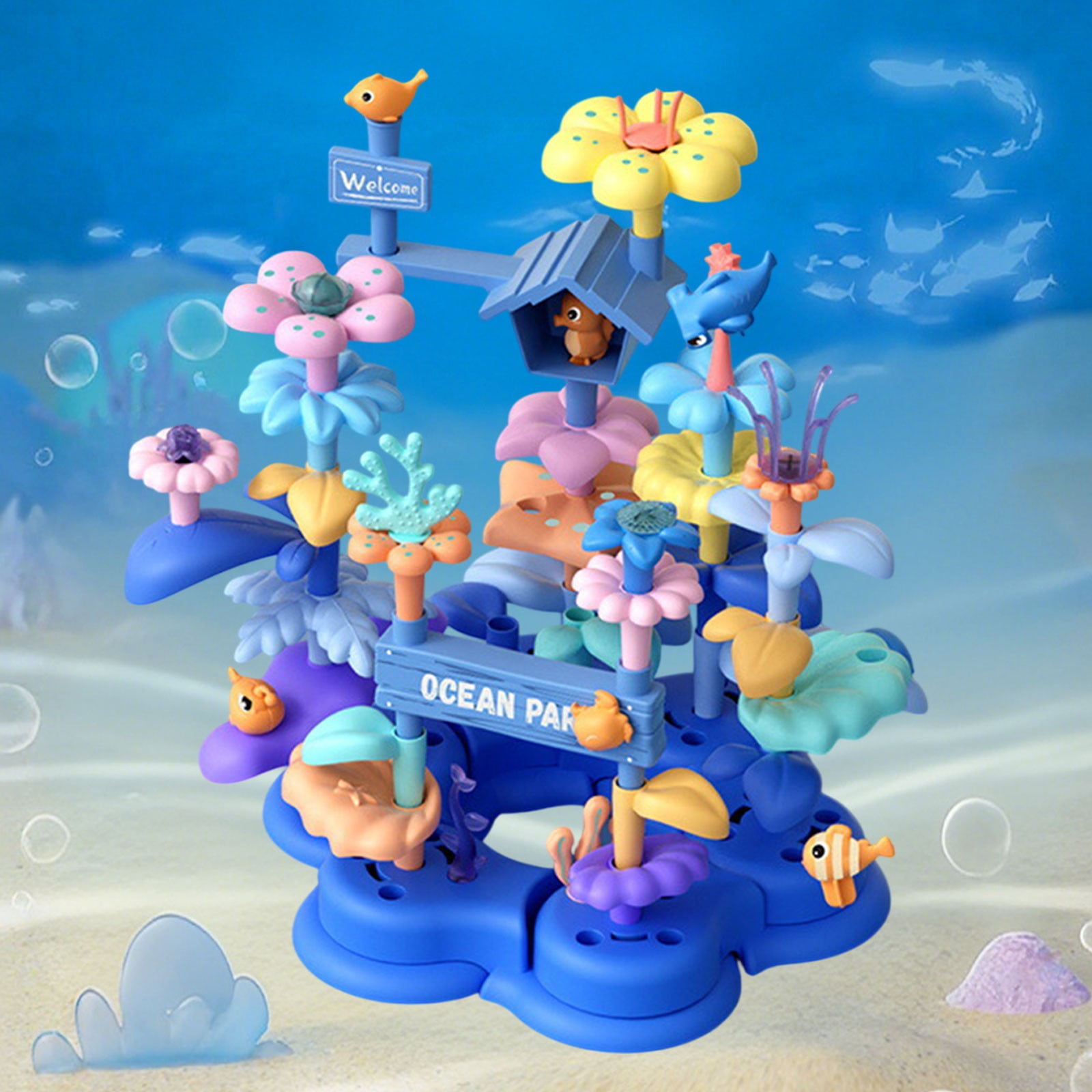 Educational Building Blocks for Klds, STEM Toys for Creative Learning, Plastic Construction ...