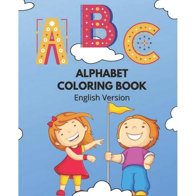 learn english coloring book