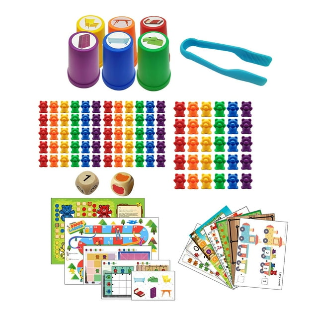Educational Counting Bears Early Learning Education for - Walmart.com