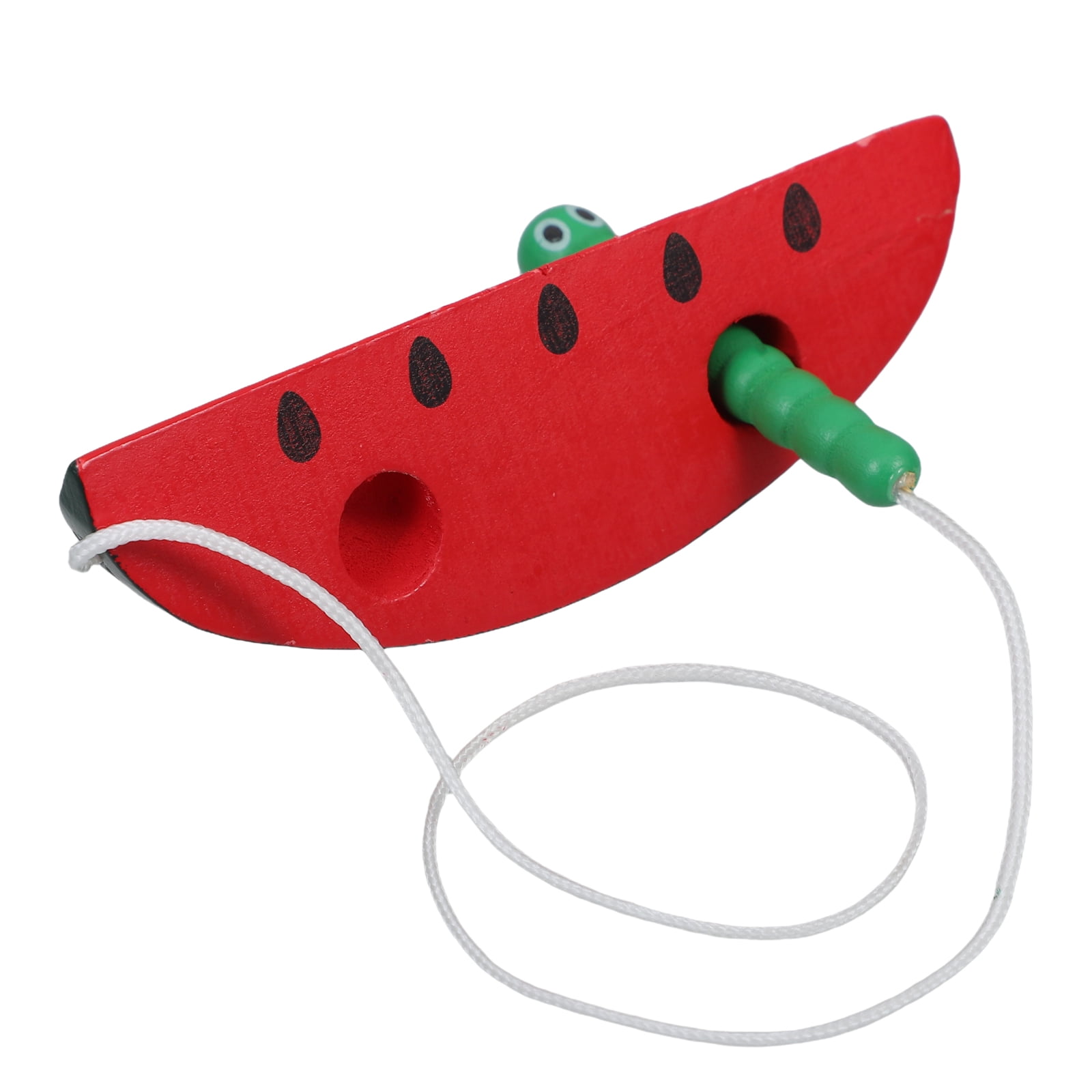 Educational Development Toy,Wooden Threading Toy Fruit Design Fine ...