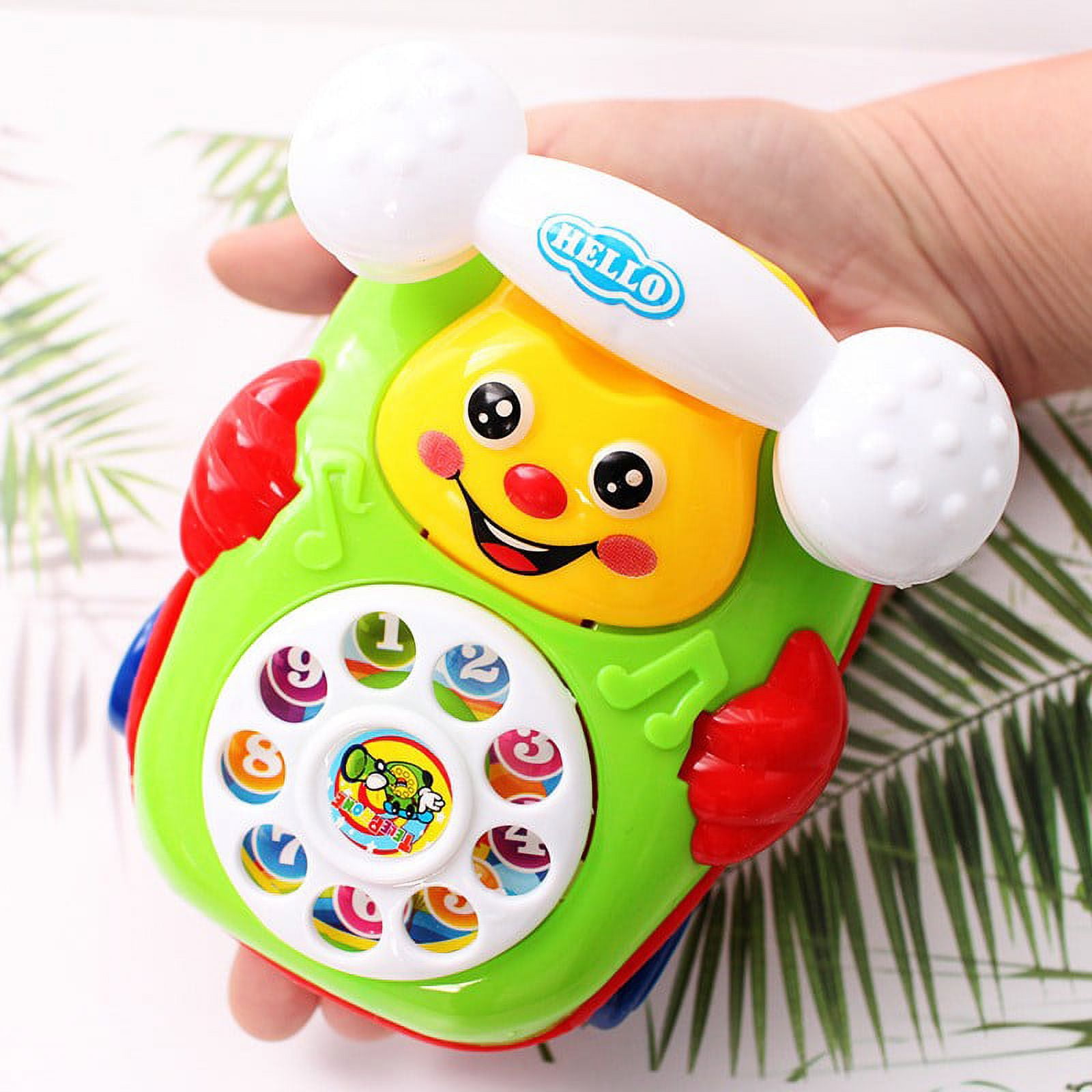 Educational Developmental Toy Car Telephone for Kids Cartoon Learning ...