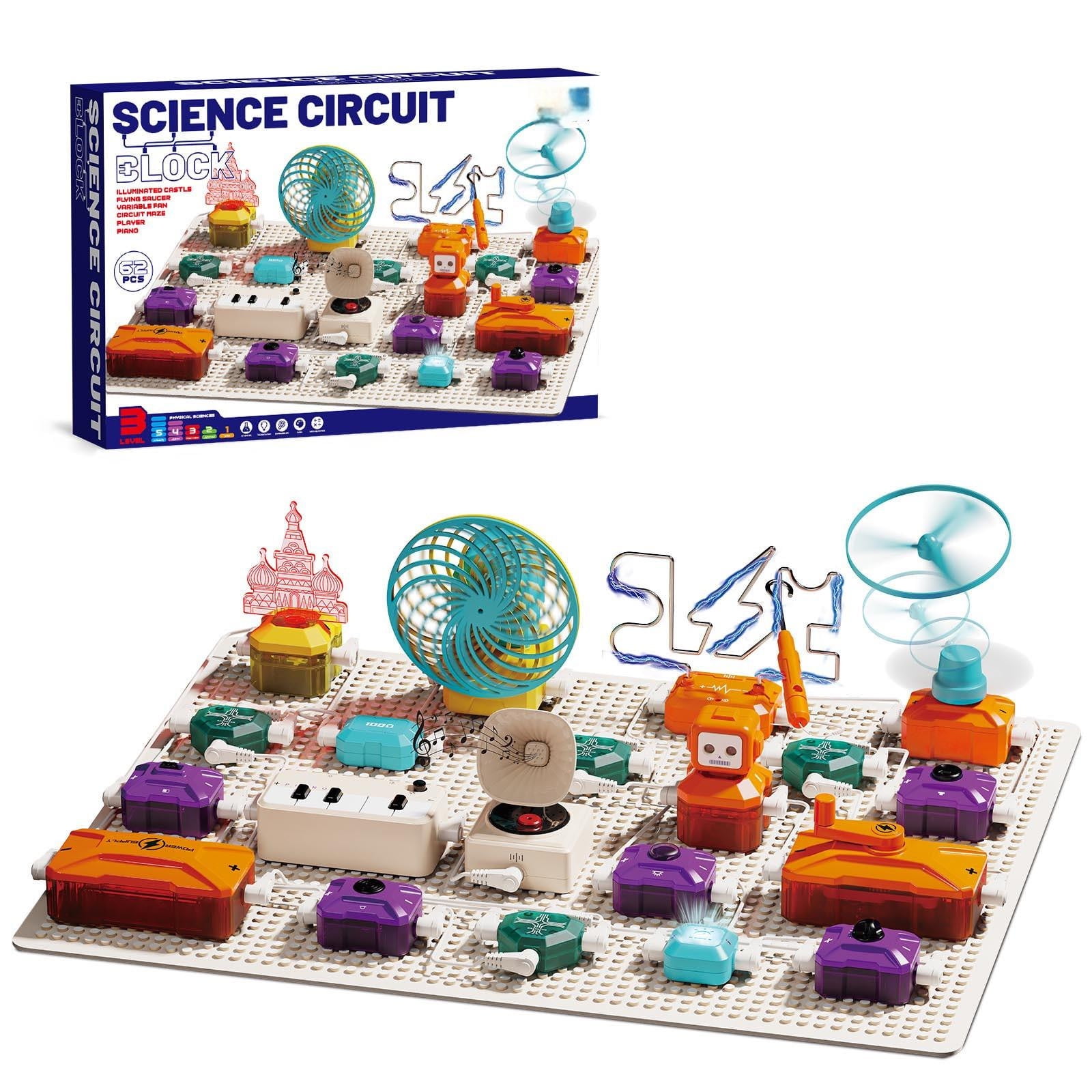 Educational Electronic Circuit Building Kit For Physics Science ...