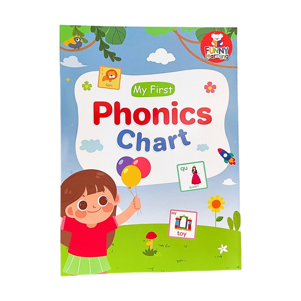 Educational English Vocabulary Chart For Kids Preschooler Beginner ...