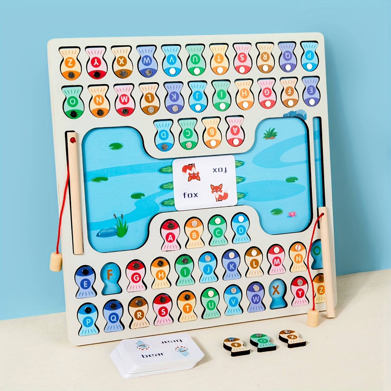 Educational Fishing Game Color, Letter & Number Recognition Matching ...