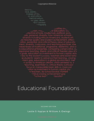 Pre-Owned Educational Foundations (Hardcover) 1133603092 9781133603092 ...