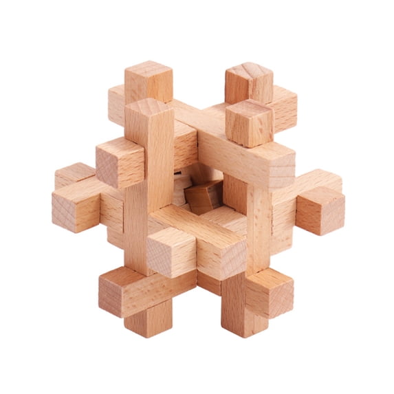 Educational Gift Set: Mortise And Tenon Kongming Lock, Luban Lock ...