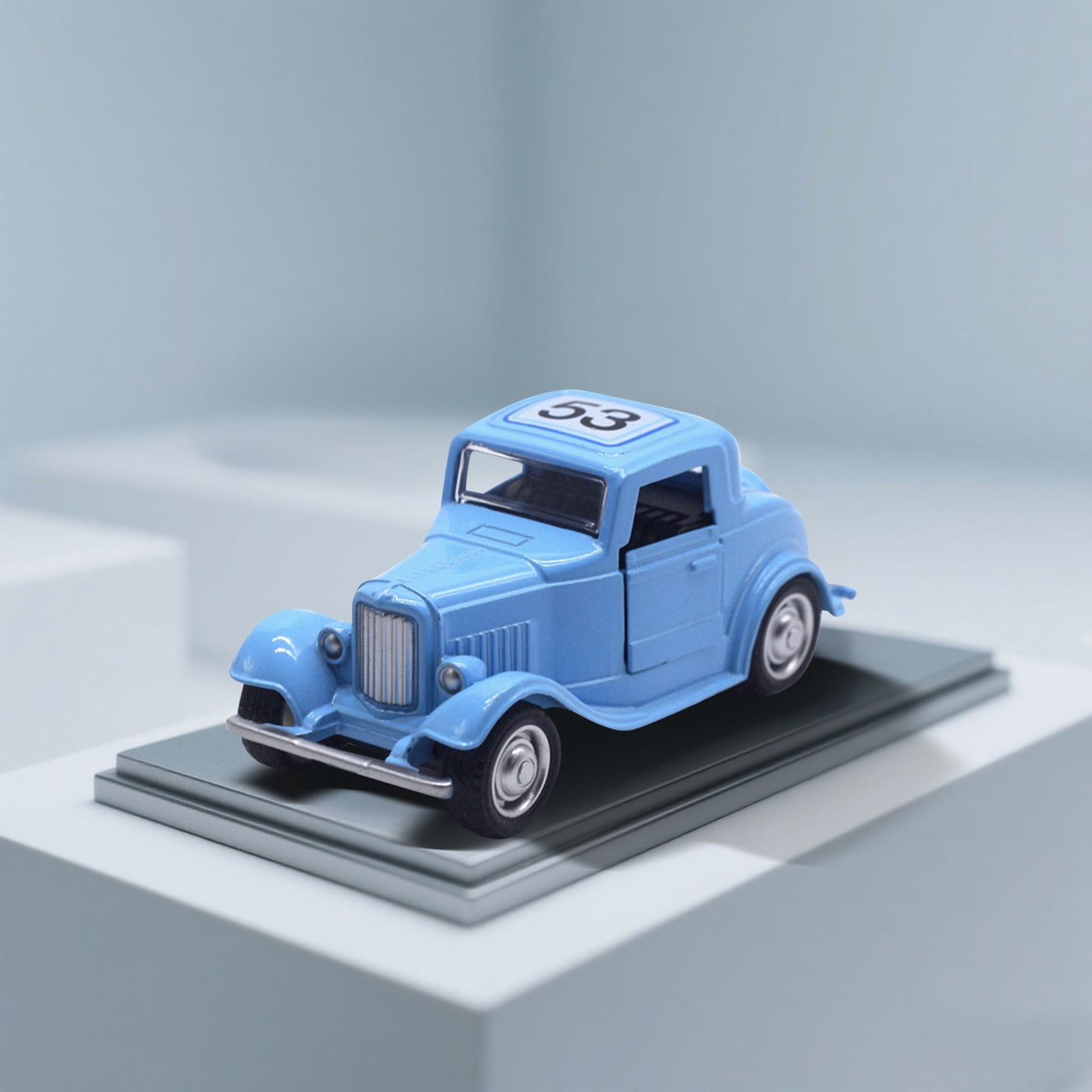 Educational Hardtop Car Model Classic Retro Vehicle Collectible Brain ...