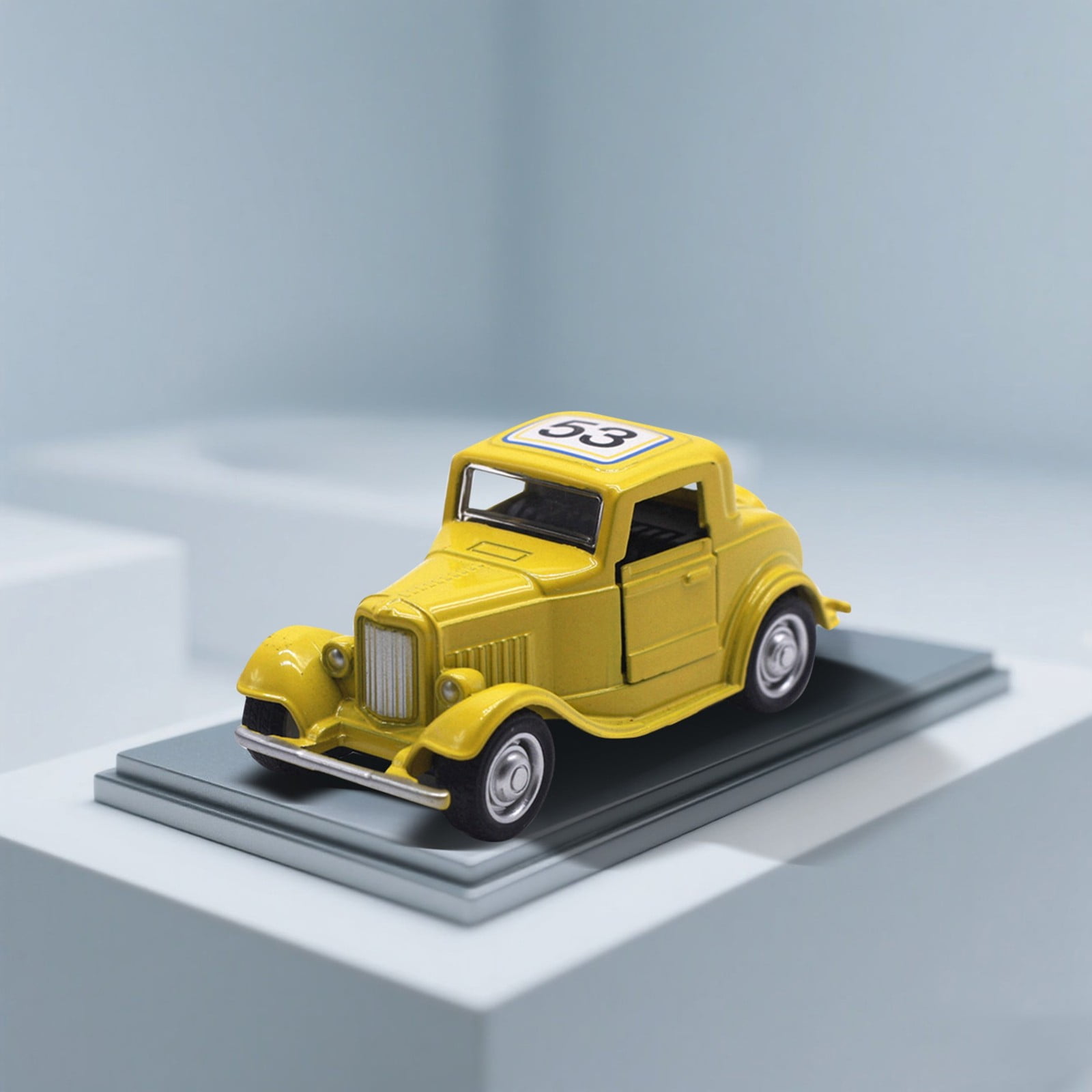 Educational Hardtop Car Model Classic Retro Vehicle Collectible Brain ...