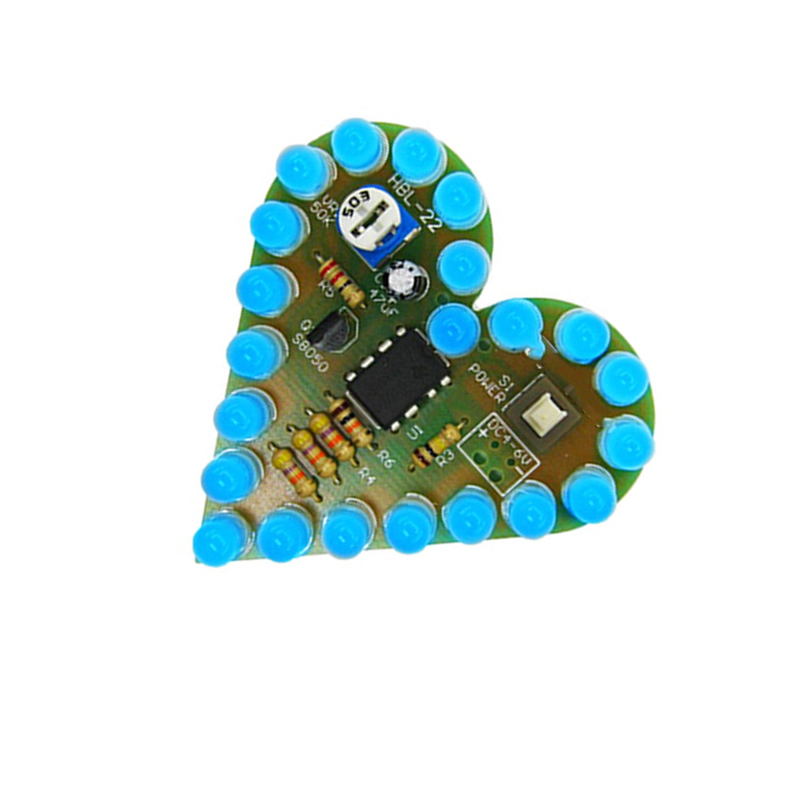 Educational Heart Light Board Analog Circuit Board For Electronic ...