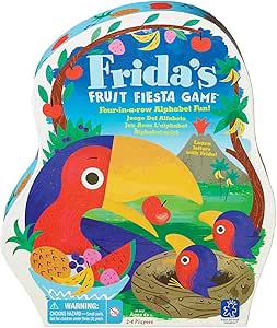 Educational Insights Frida's Fruit Fiesta Alphabet Game, Letter ...