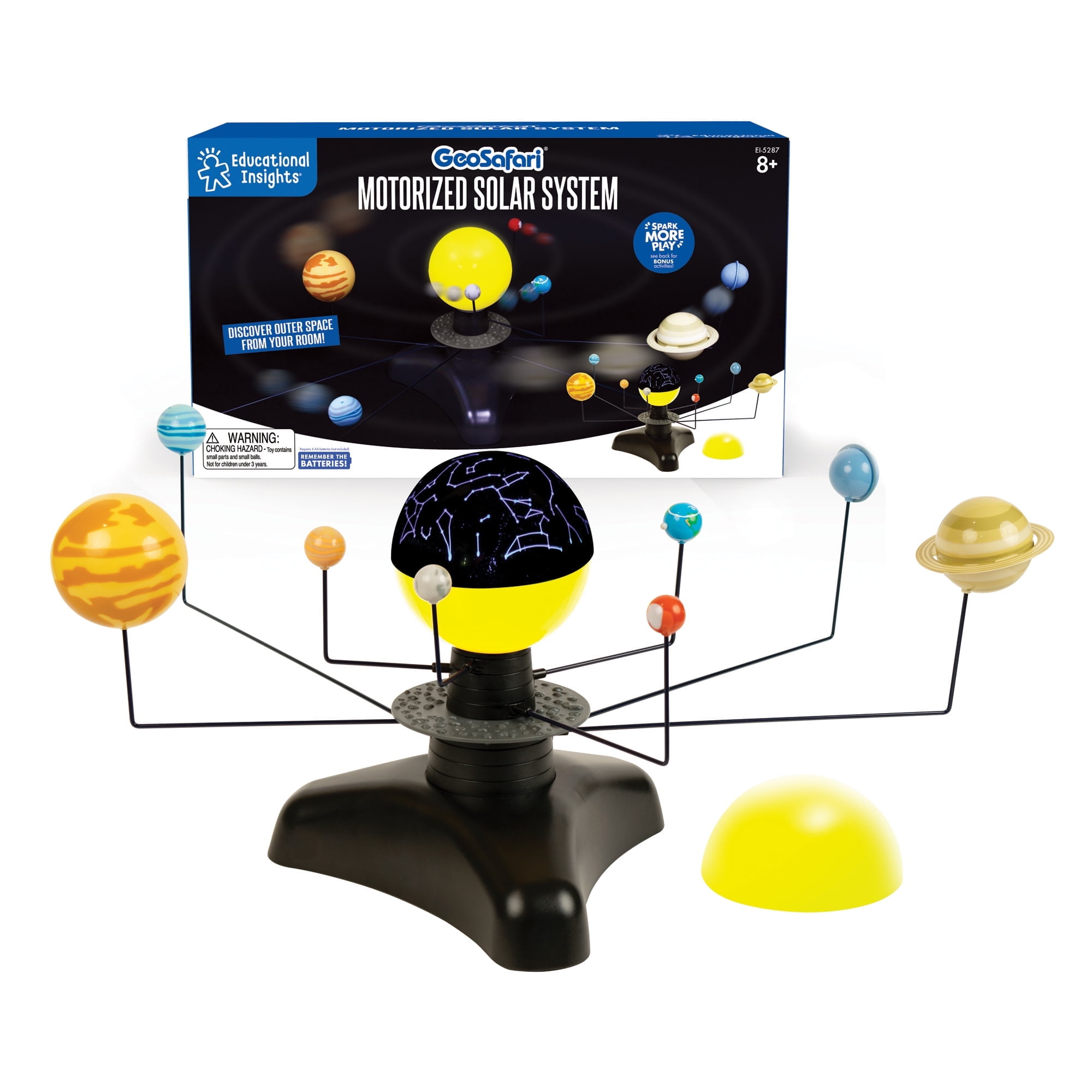 Educational Insights GeoSafari Motorized Solar System, STEM Toy, Ages 8 ...