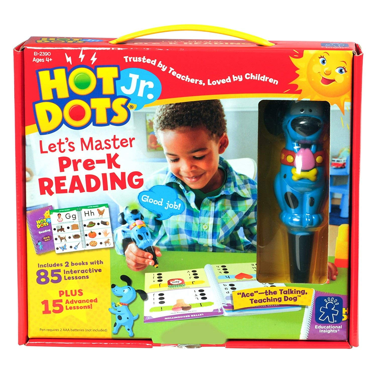 Educational Insights Hot Dots Jr. Let's Master Pre-K Reading Set ...