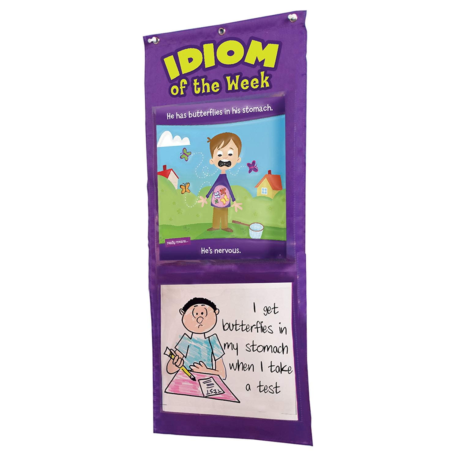 Educational Insights Idiom of the Week Pocket Chart - Walmart.com