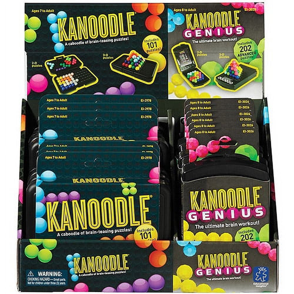 Educational Insights Kanoodle and Genius Party Pack, Brain Teaser ...