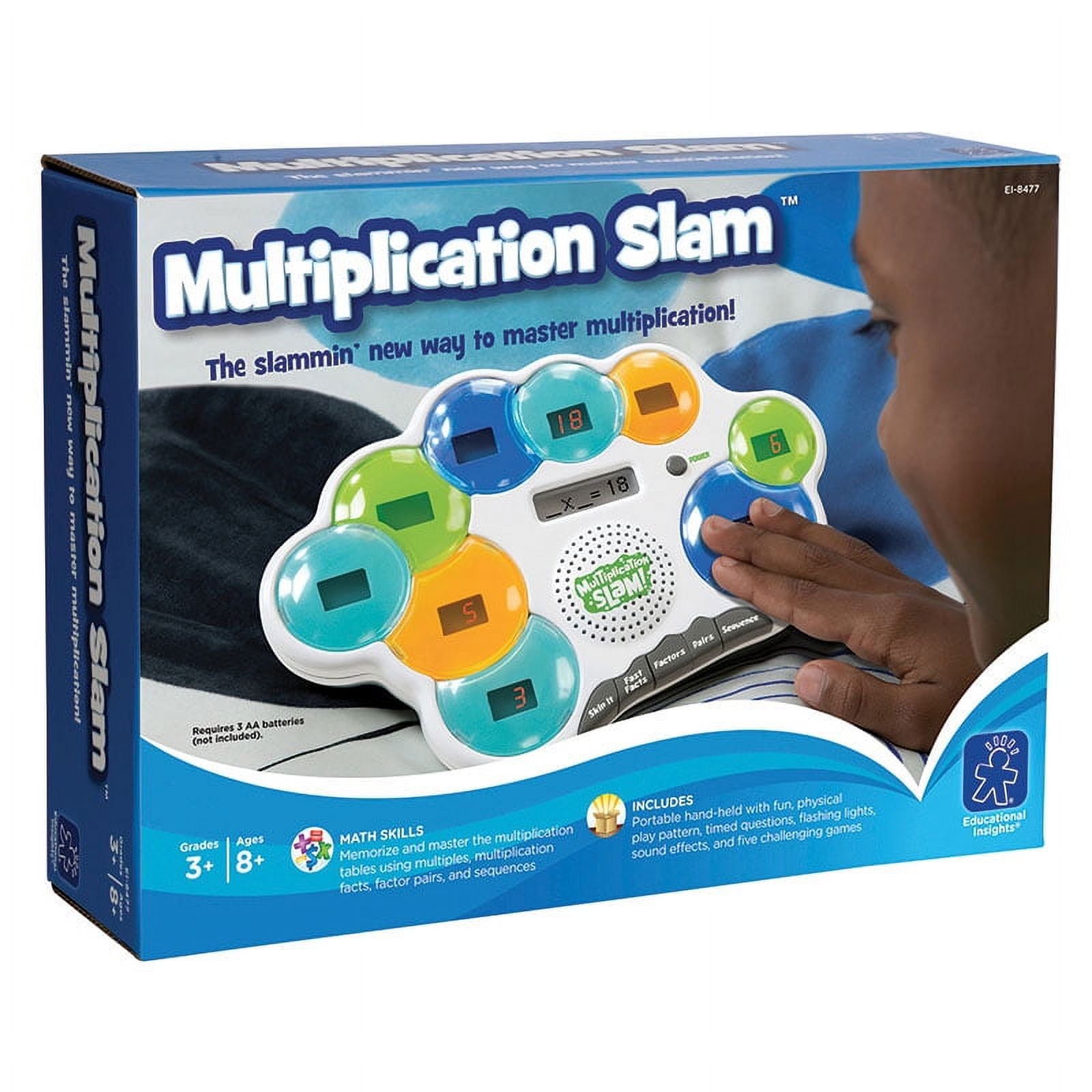 Educational Insights Multiplication Slam Electronic Math Games ...