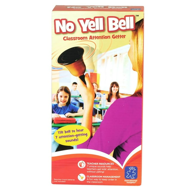 Educational Insights No Yell Bell Classroom Attention Getter - School ...