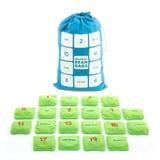 Educational Insights Number Bean Bags, Set of 20 with Storage Bag ...