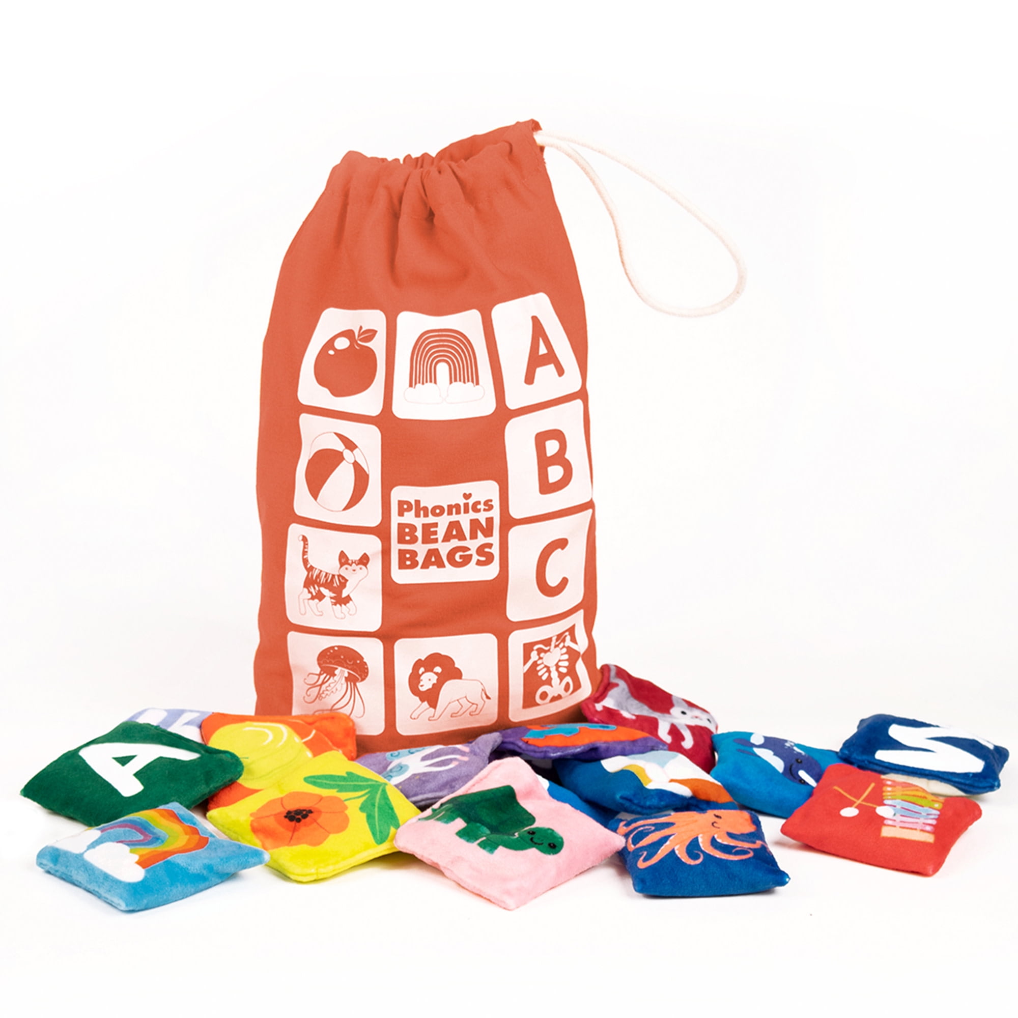 Educational Insights Phonics Bean Bags, Preschool Toys, Set of 26, Ages ...