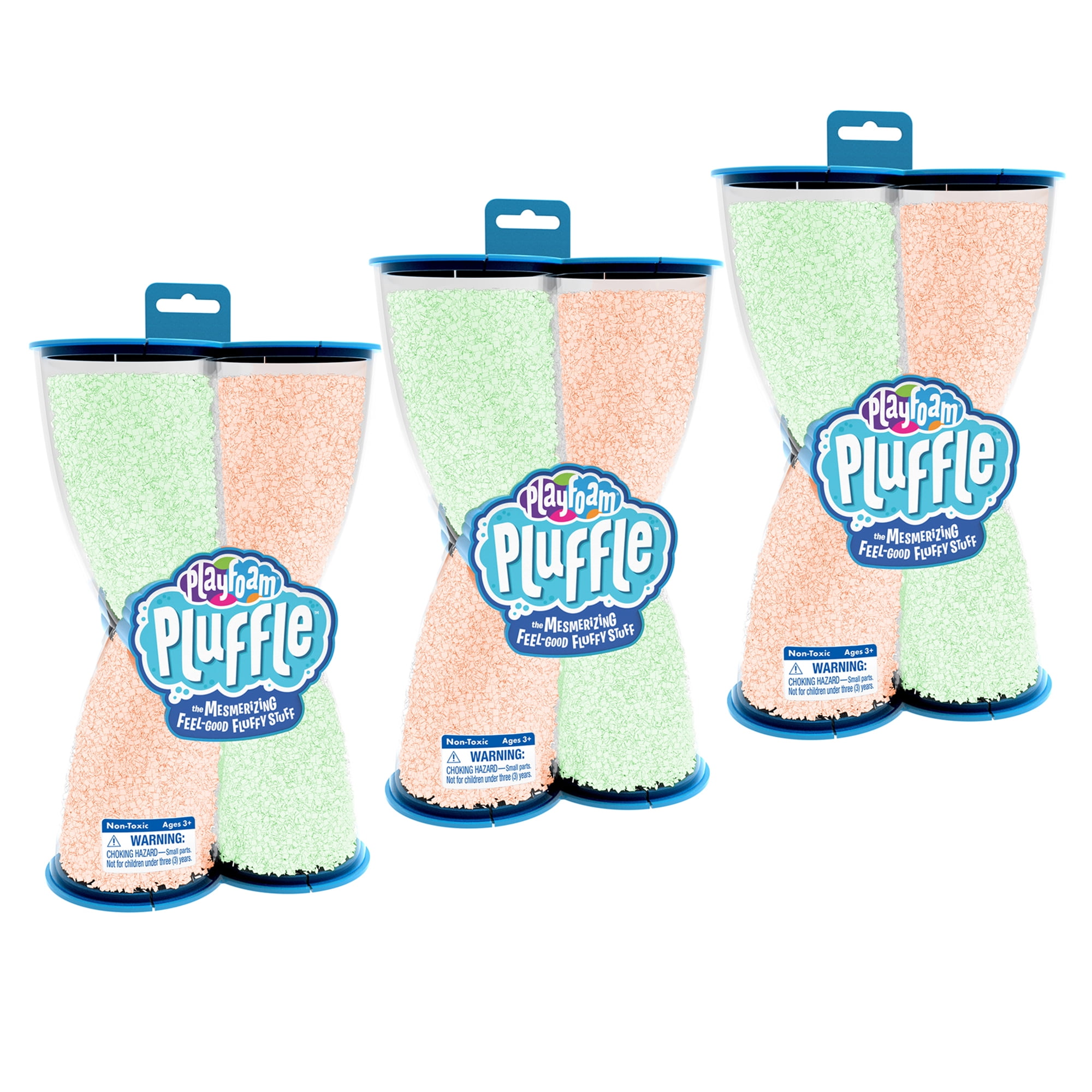 Educational Insights Playfoam® Pluffle™ Twist Glow-in-the-Dark, 3 Packs ...