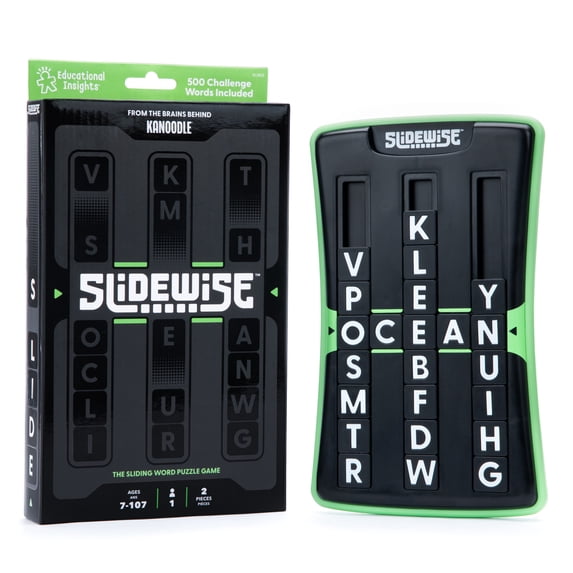 Educational Insights Slidewise, Word Puzzle Brain Teaser Game for Kids ...
