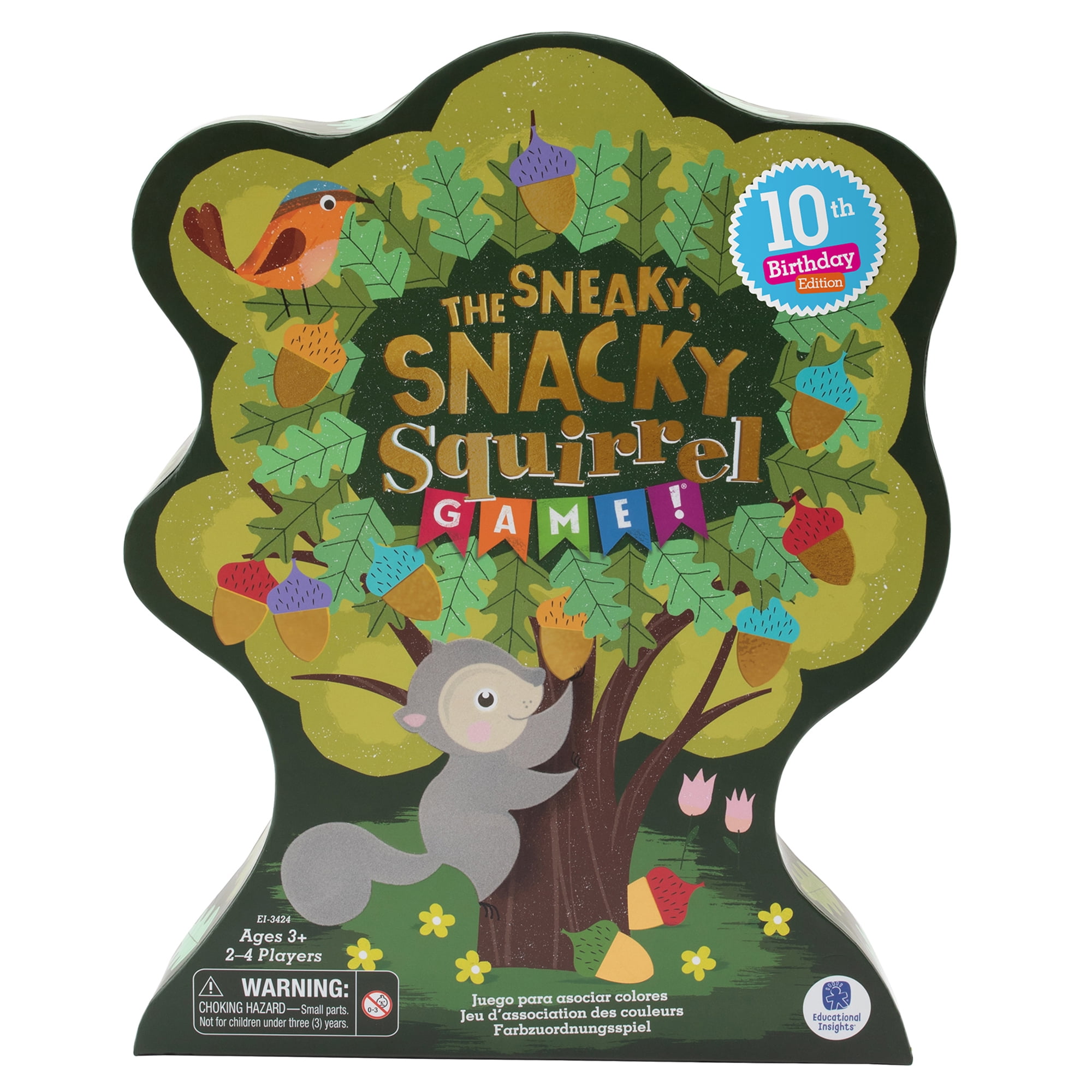 Educational Insights Sneaky, Snacky Squirrel Game 10th Anniversary ...