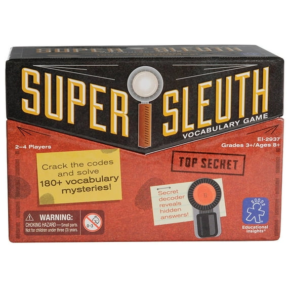 Educational Insights Super Sleuth Vocabulary Game - Walmart.com