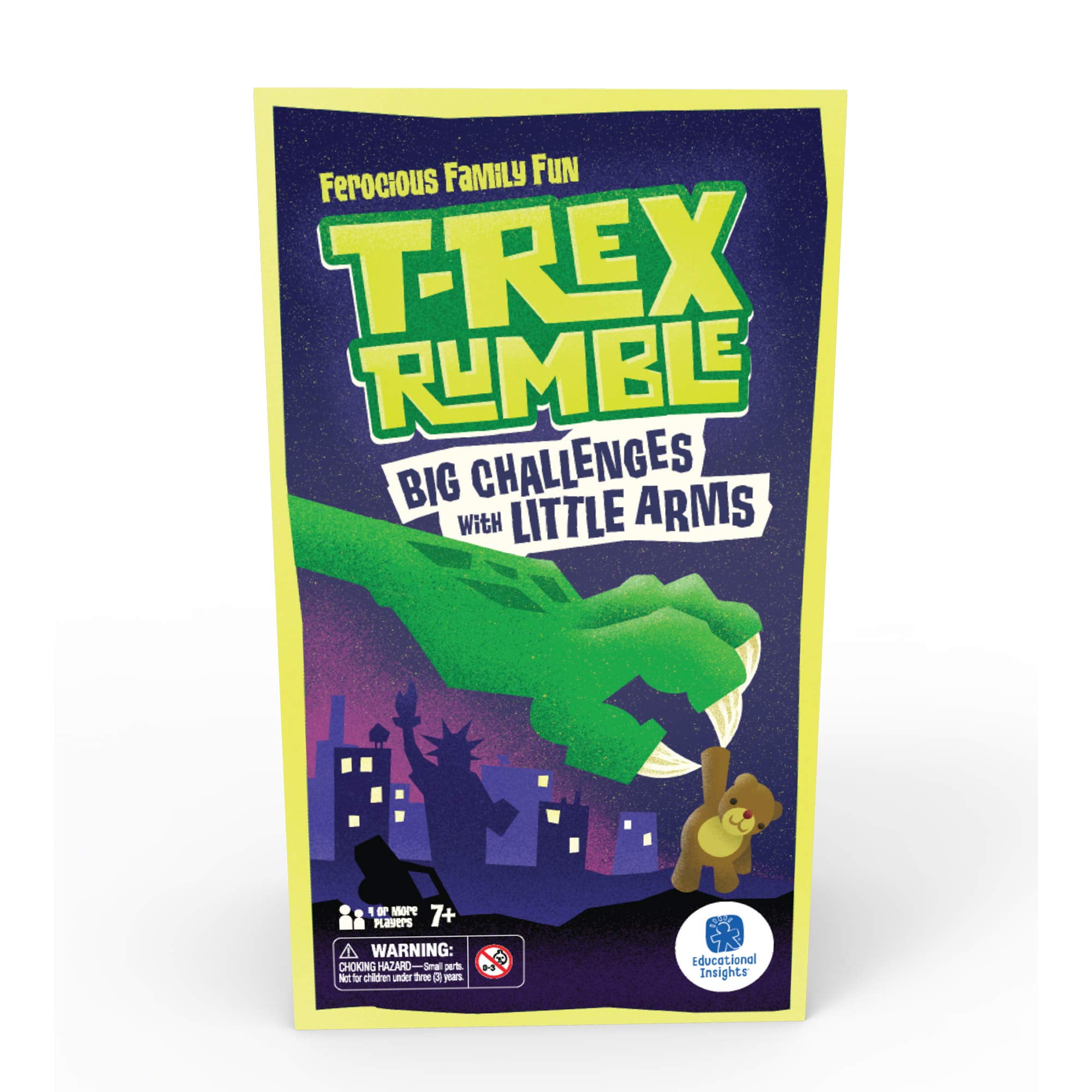 Educational Insights T-Rex Rumble Challenge Game with Dinosaur Arms ...