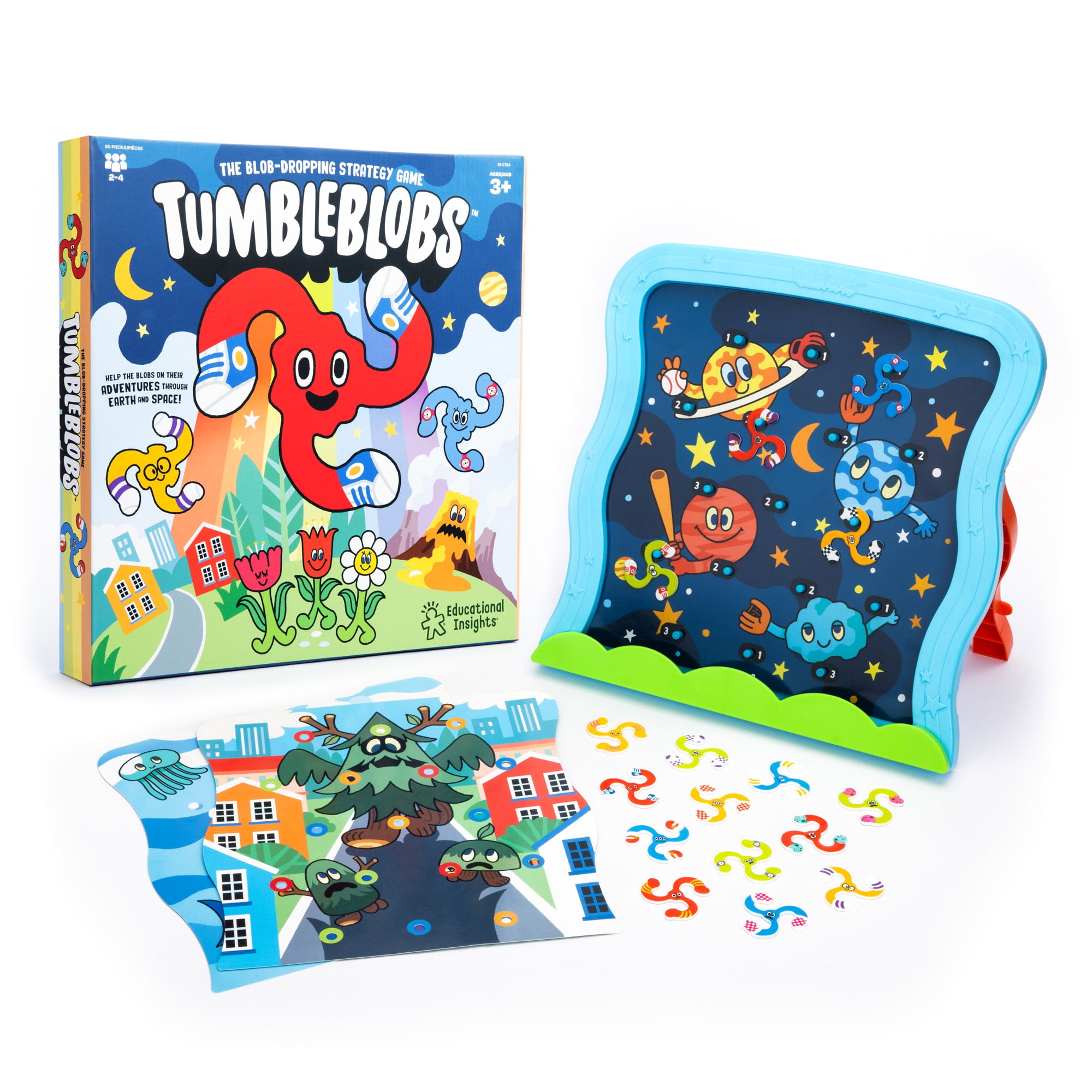 Educational Insights Tumbeblobs Board Games for Toddlers Ages 4+, 2 ...